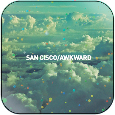 San Cisco Awkward Album Cover Sticker
