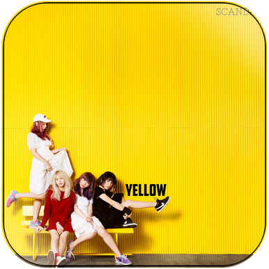 SCANDAL Yellow-2 Album Cover Sticker