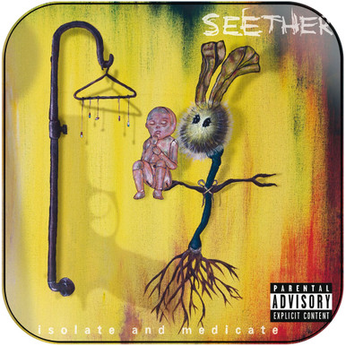 Seether Isolate And Medicate-1 Album Cover Sticker