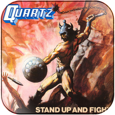 Quartz Stand Up And Fight Album Cover Sticker Album Cover Sticker