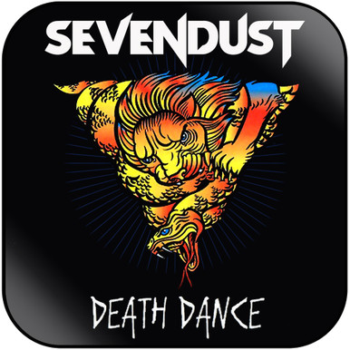 Sevendust Death Dance Album Cover Sticker