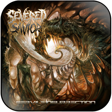 Severed Savior Servile Insurrection Album Cover Sticker