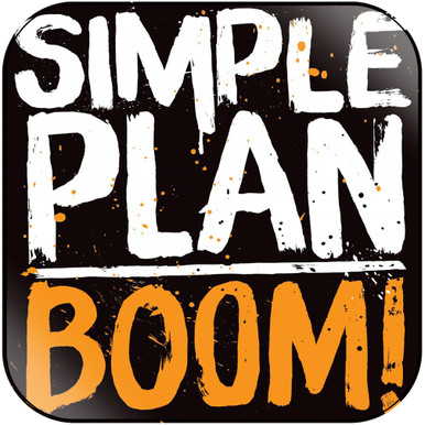 Simple Plan Boom Album Cover Sticker