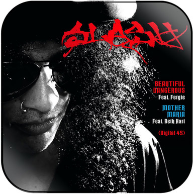 Slash Beautiful Dangerous Mother Maria Album Cover Sticker