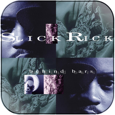 Slick Rick Behind Bars Album Cover Sticker