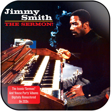 Jimmy Smith The Sermon-2 Album Cover Sticker