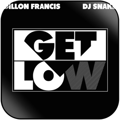DJ Snake Get Low Album Cover Sticker
