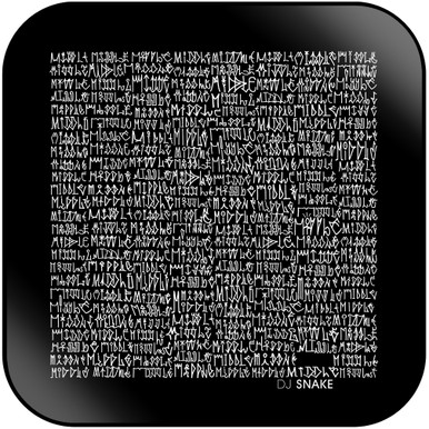 DJ Snake Middle Album Cover Sticker