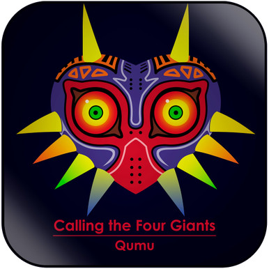 Qumu Calling The Four Giants Album Cover Sticker Album Cover Sticker
