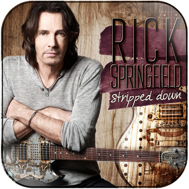 Rick Springfield Stripped Down Album Cover Sticker