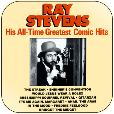 Ray Stevens All Time Greatest Hits Album Cover Sticker