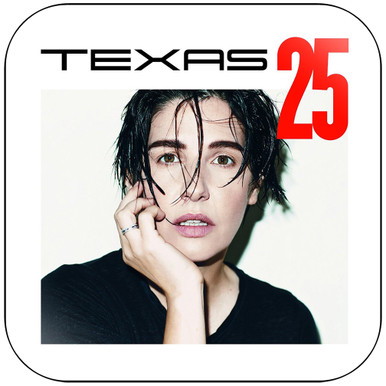 Texas Texas 25 Album Cover Sticker