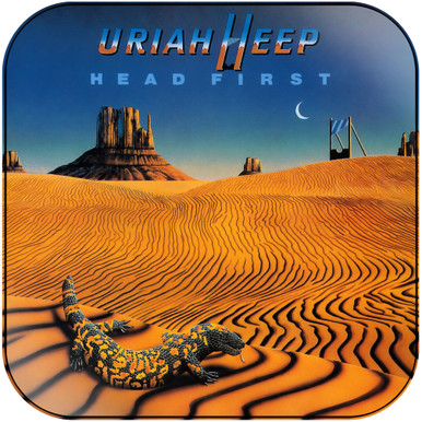 Uriah Heep Head First Album Cover Sticker Album Cover Sticker