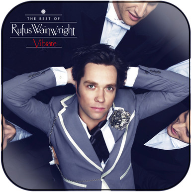 Rufus Wainwright Vibrate The Best Of Rufus Wainwright Album Cover Sticker