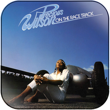 Precious Wilson On The Race Track Album Cover Sticker