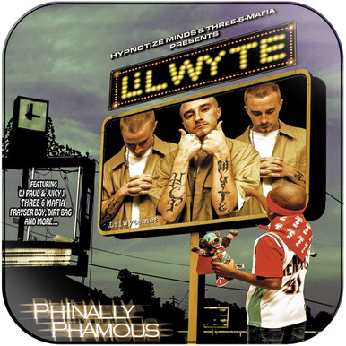 Lil Wyte Phinally Phamous-1 Album Cover Sticker