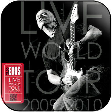 Eros Ramazzotti 2100 eros live world tour 20092010 Album Cover Sticker ...