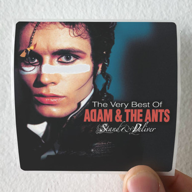 Adam and The Ants Stand And Deliver The Very Best Of Adam And The Ants Album Cover Sticker