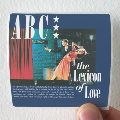 ABC The Lexicon Of Love 1 Album Cover Sticker