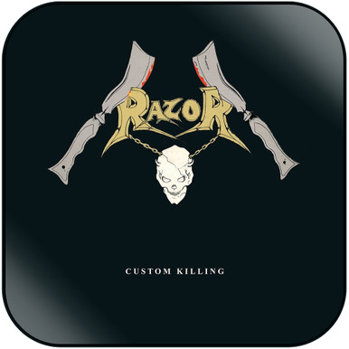 Razor custom killing Album Cover Sticker Album Cover Sticker