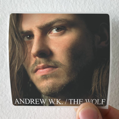 Andrew WK The Wolf Album Cover Sticker