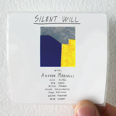 Andrea Marcelli Silent Will Album Cover Sticker