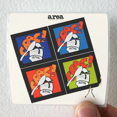 Area Crac Album Cover Sticker