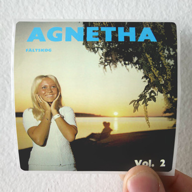 Agnetha Faltskog Agnetha Fltskog Volume 2 Album Cover Sticker