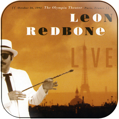 Leon Redbone live Album Cover Sticker Album Cover Sticker