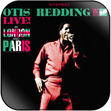 Otis Redding live in london paris Album Cover Sticker Album Cover Sticker