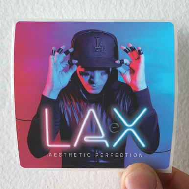 Aesthetic Perfection Lax Album Cover Sticker