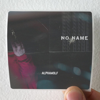 Alpha Wolf No Name Album Cover Sticker