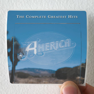 America The Complete Greatest Hits Album Cover Sticker