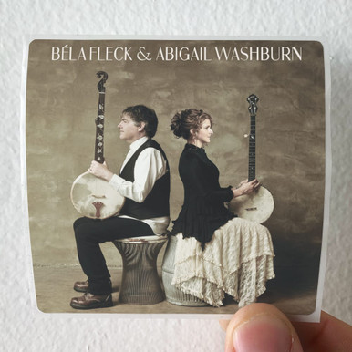 Abigail Washburn Bla Fleck Abigail Washburn Album Cover Sticker