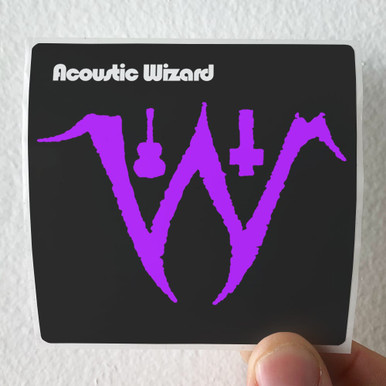 Acoustic Wizard Acoustic Wizard Album Cover Sticker