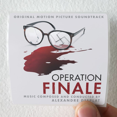 Alexandre Desplat Operation Finale Album Cover Sticker