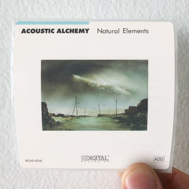 Acoustic Alchemy Natural Elements Album Cover Sticker