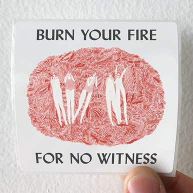 Angel Olsen Burn Your Fire For No Witness Album Cover Sticker