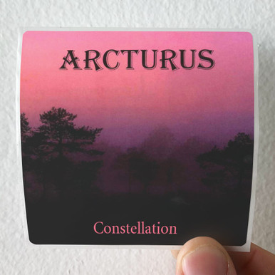 Arcturus Constellation Album Cover Sticker
