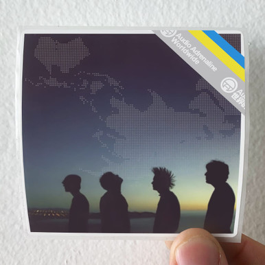 Audio Adrenaline Worldwide Album Cover Sticker