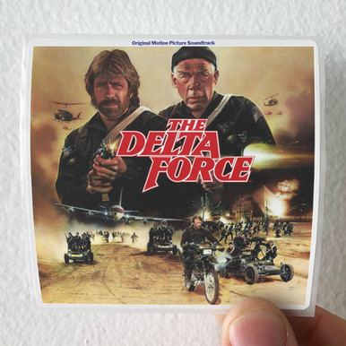 Alan Silvestri The Delta Force Album Cover Sticker