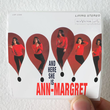 Ann-Margret And Here She Is Album Cover Sticker