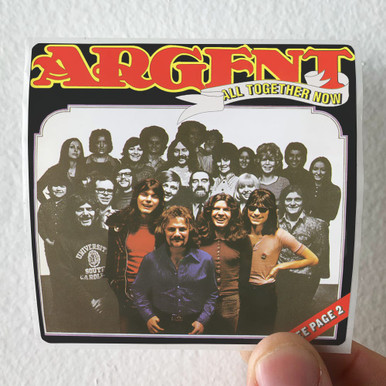 Argent All Together Now Album Cover Sticker