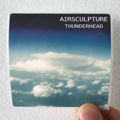 AirSculpture Thunderhead Album Cover Sticker