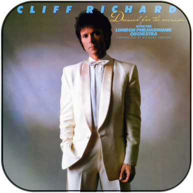 Cliff Richard dressed for the occasion Album Cover Sticker Album Cover ...