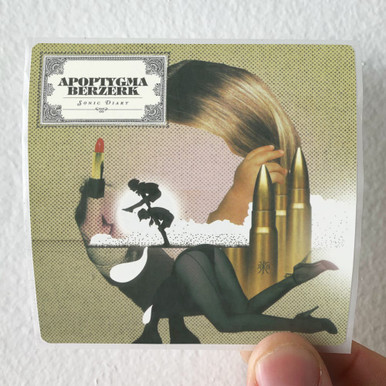 Apoptygma Berzerk Sonic Diary Album Cover Sticker