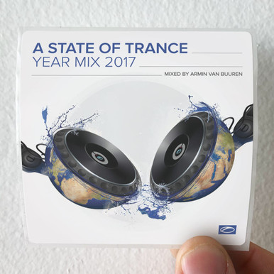 Armin van Buuren A State Of Trance Year Mix 2017 Album Cover Sticker