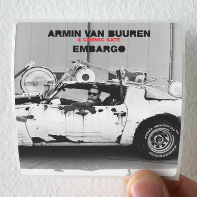 Armin van Buuren Embargo Album Cover Sticker