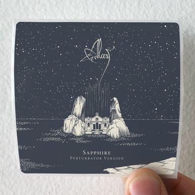 Alcest Sapphire Album Cover Sticker