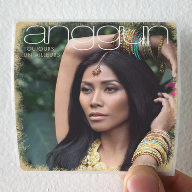Anggun Toujours Un Ailleurs Album Cover Sticker